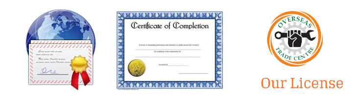 Our License – Overseas Trade Centre